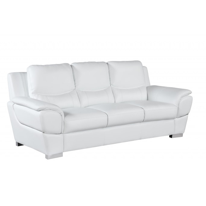 White Leather Sofas - Bed Bath & Beyond